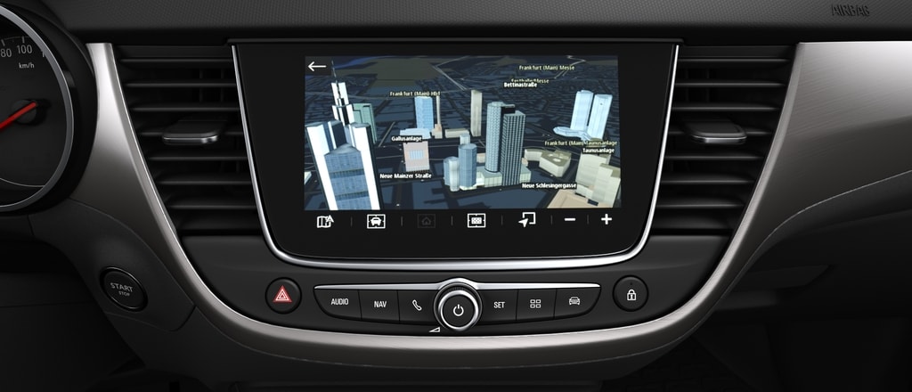 Navi 5.0 IntelliLink cu ecran tactil de 8" - Sisteme de navigație Opel